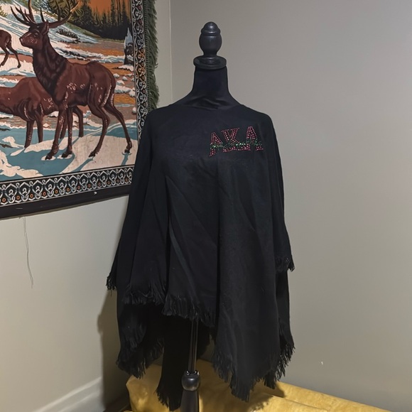 Aka | Sweaters | Wool Touch Alpha Kappa Alpha Aka Sorority Cape One ...